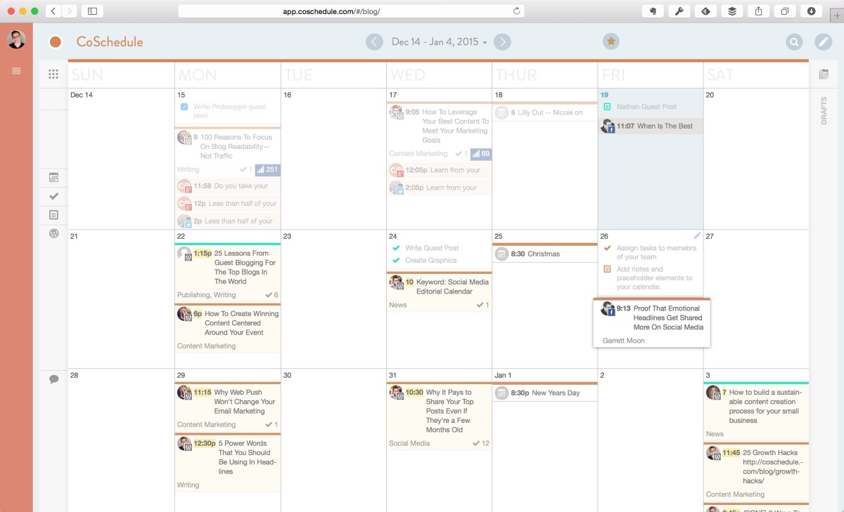 CoSchedule - ett kraftfullt verktyg för Content Marketing - Kanban ...